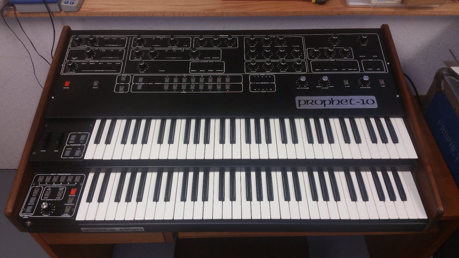 MATRIXSYNTH: Sequential Circuits Prophet-10 Synthesizer With Sequencer ...