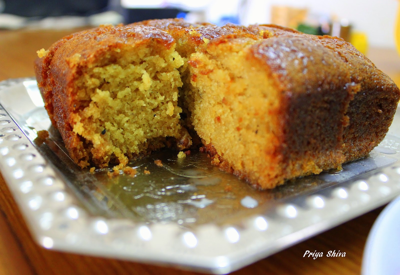 Priya Kitchenette Eggless Whole Wheat Cake Atta Cake