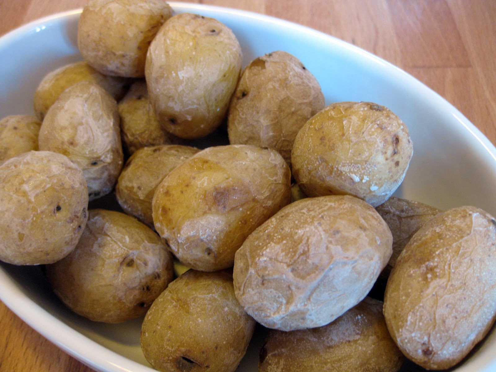 Café Lemonia: Saltkokte poteter.