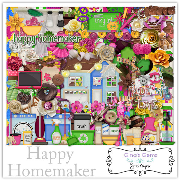 Wicked Little Cupcake: Happy Homemaker CT Tags
