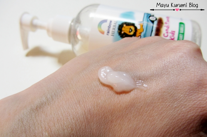 Rainbow Herbal Detangling Conditioner for Kids - Mayu Kurumi Blog