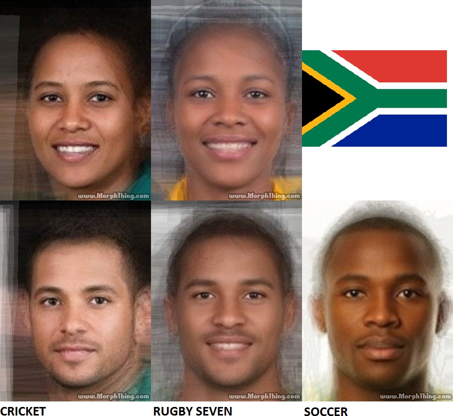 What do you think of my average faces (ethnicity morphes)?