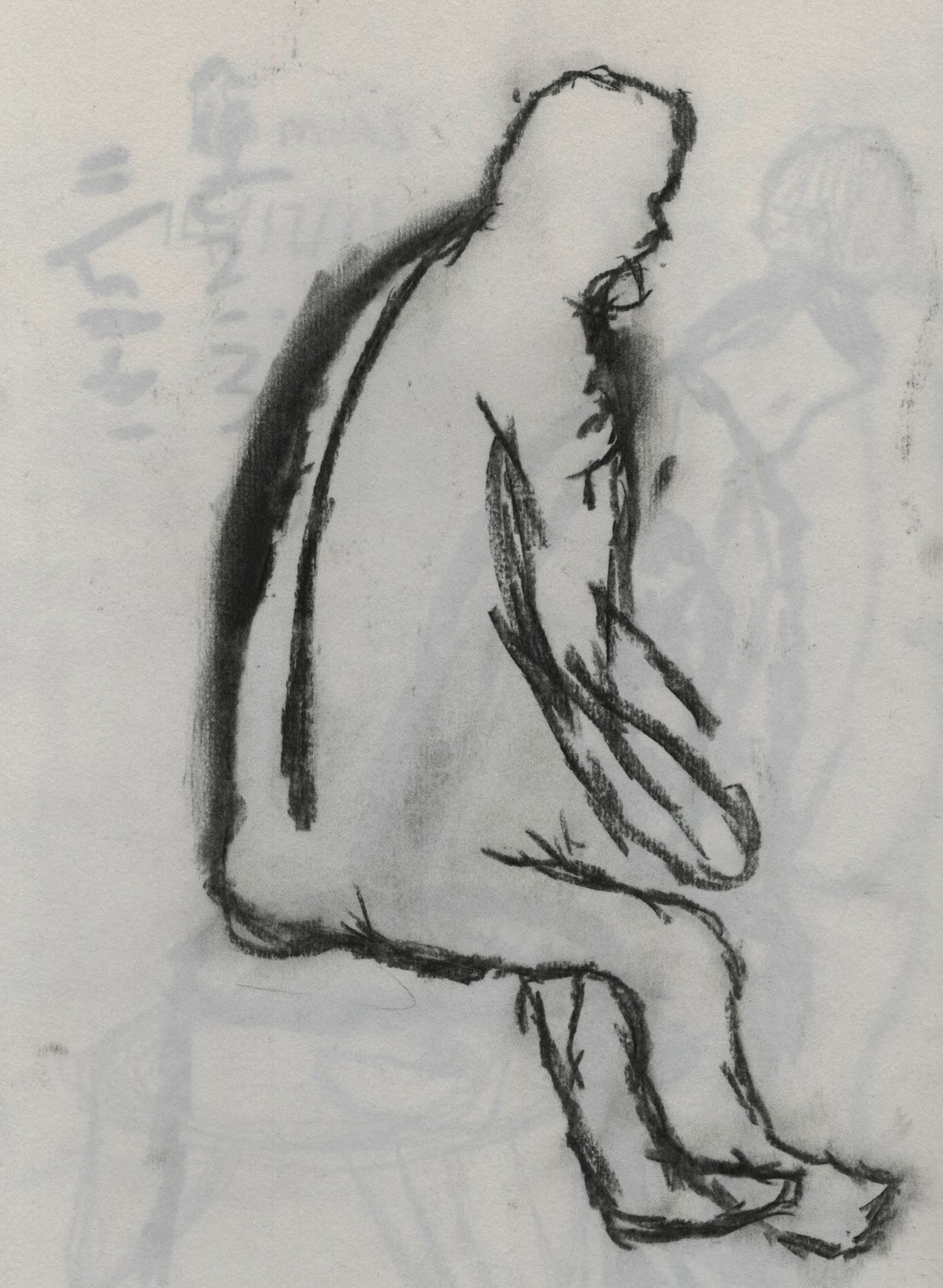 Observation Drawing Blog - Daniel Jacobs: Week 12 - Posture and Pose