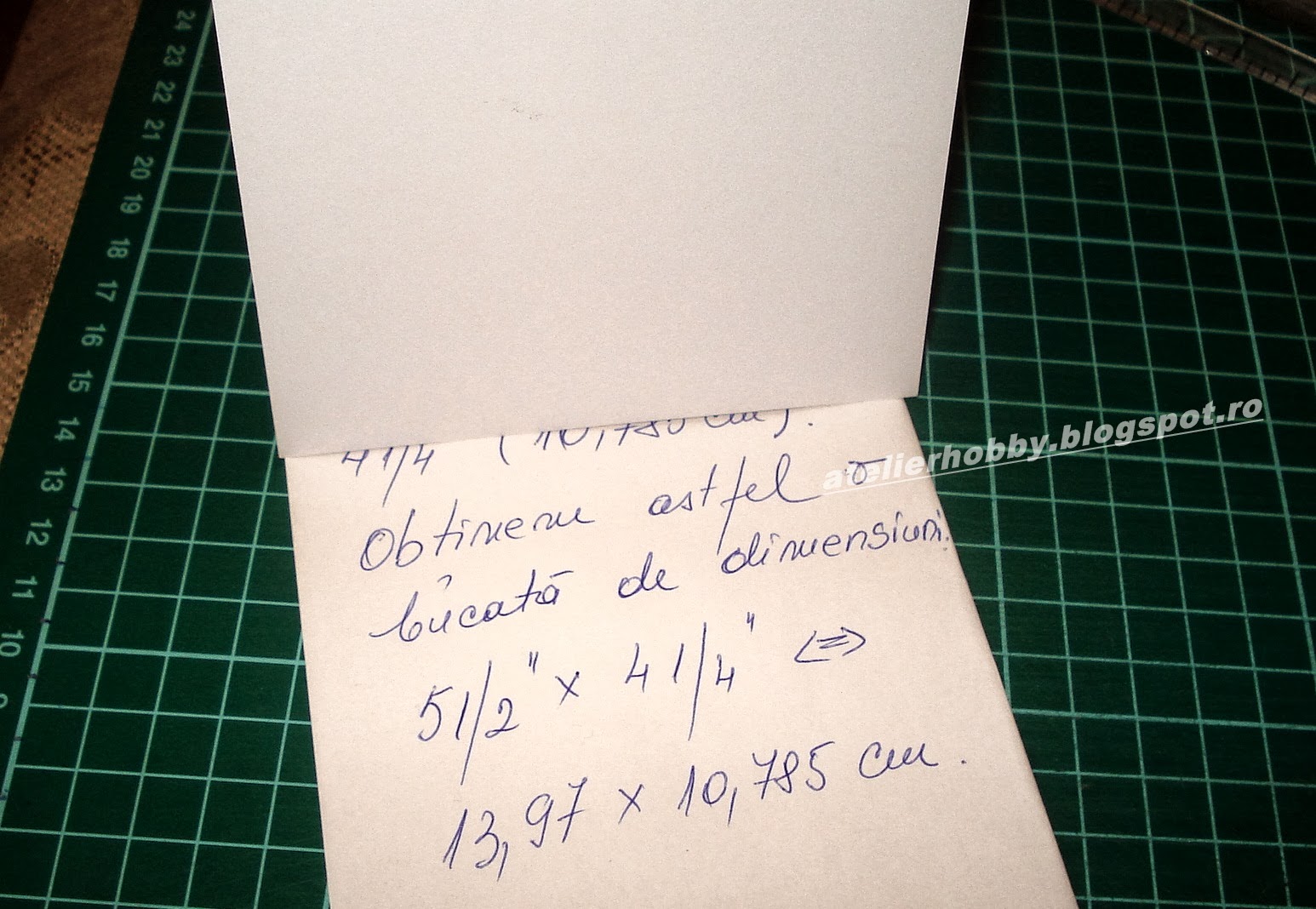 Tutorial "Cum sa faci baze de felicitari din format A4 pentru foldere ...