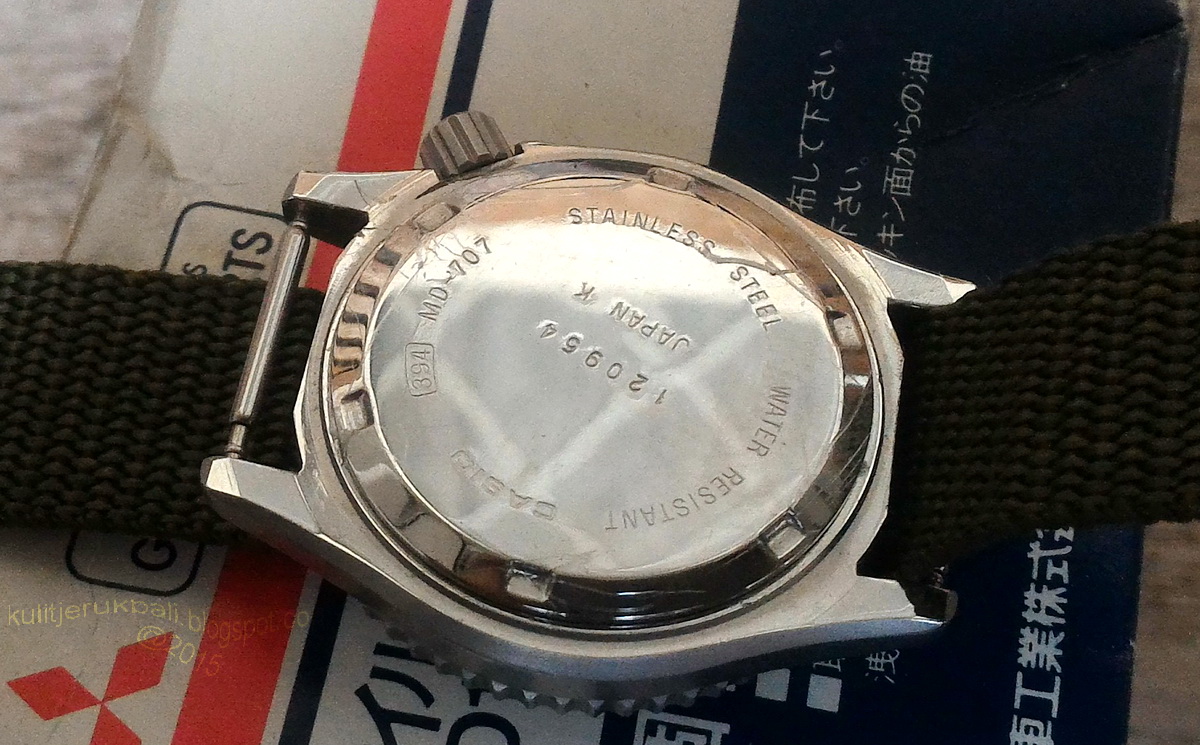 'Hobiku! Hobimu?': Vintage Casio MD-707 Military Diver