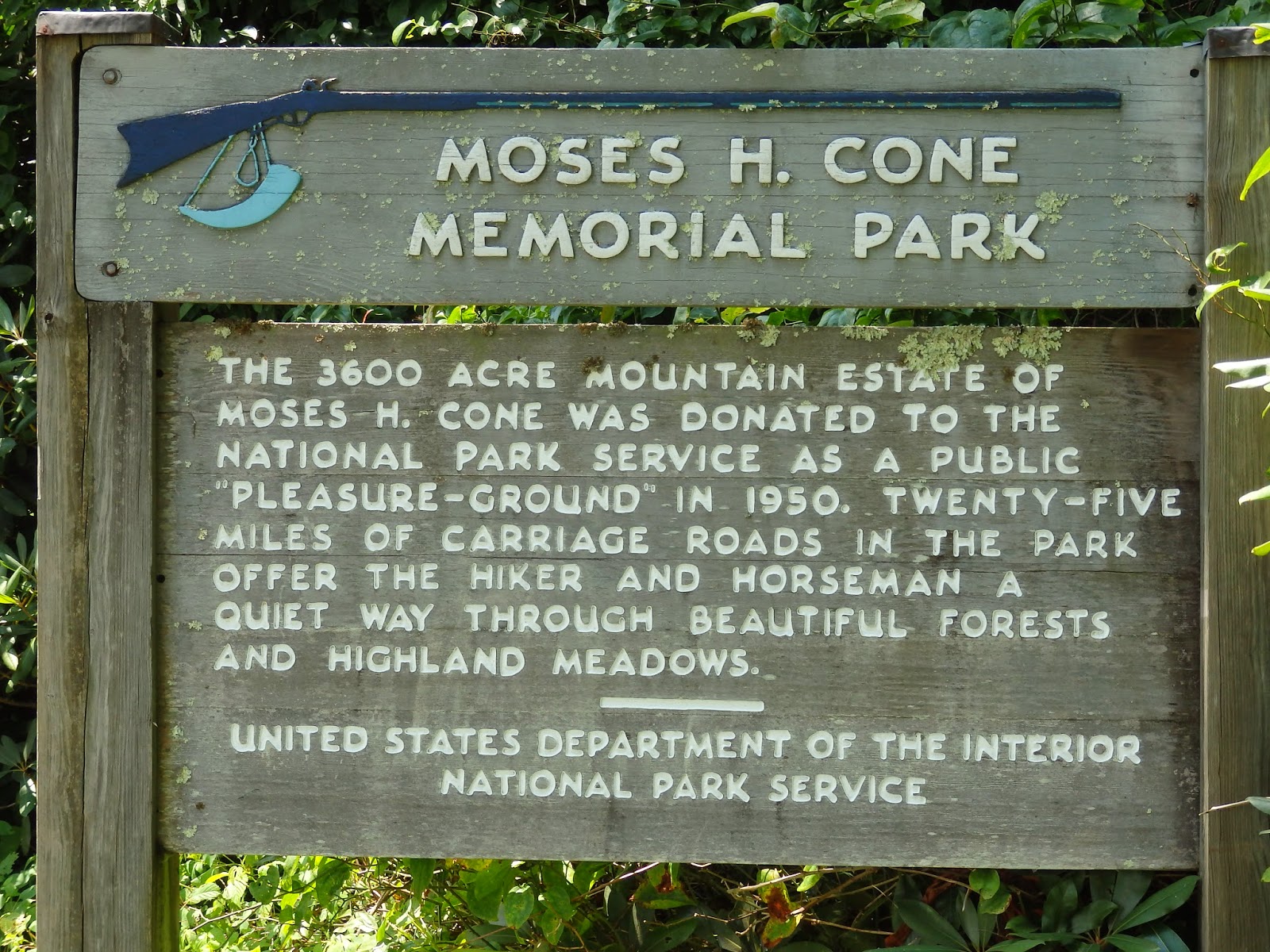 2 On the Road: Moses Cone Park - Manor House and Flat Top Tower Hike
