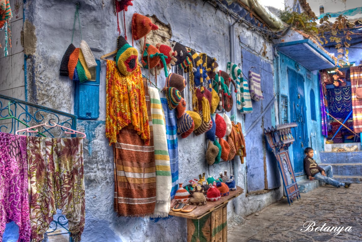 mirando a través de un cristal: Chaouen, la ciudad azul