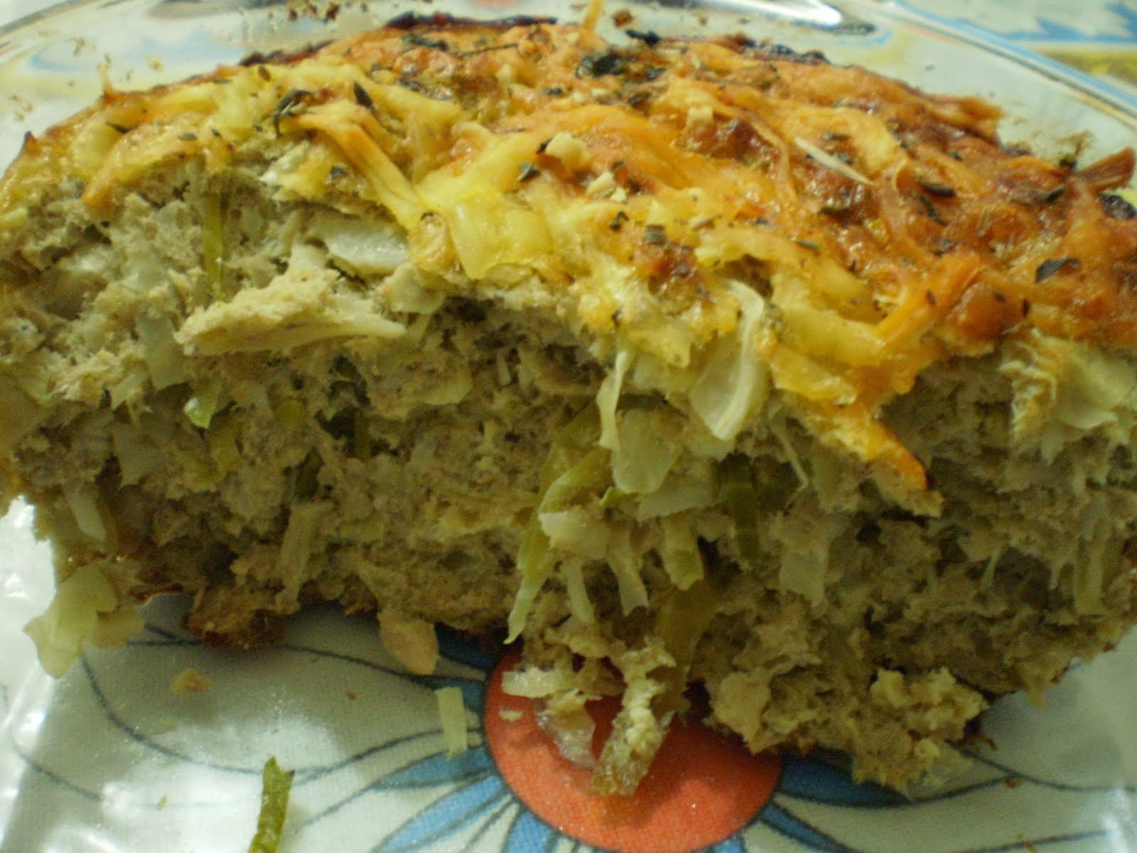 Torta de repolho light - Culinária diet e light