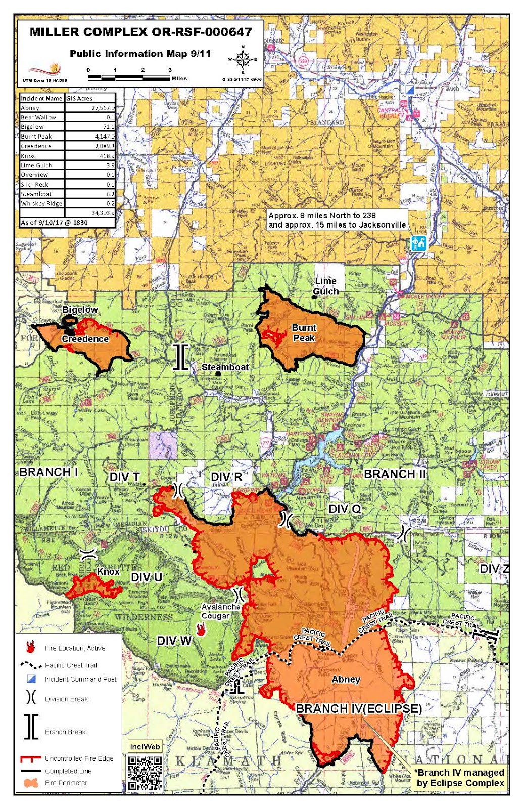 Southwest Oregon Joint Information Center: Miller Complex