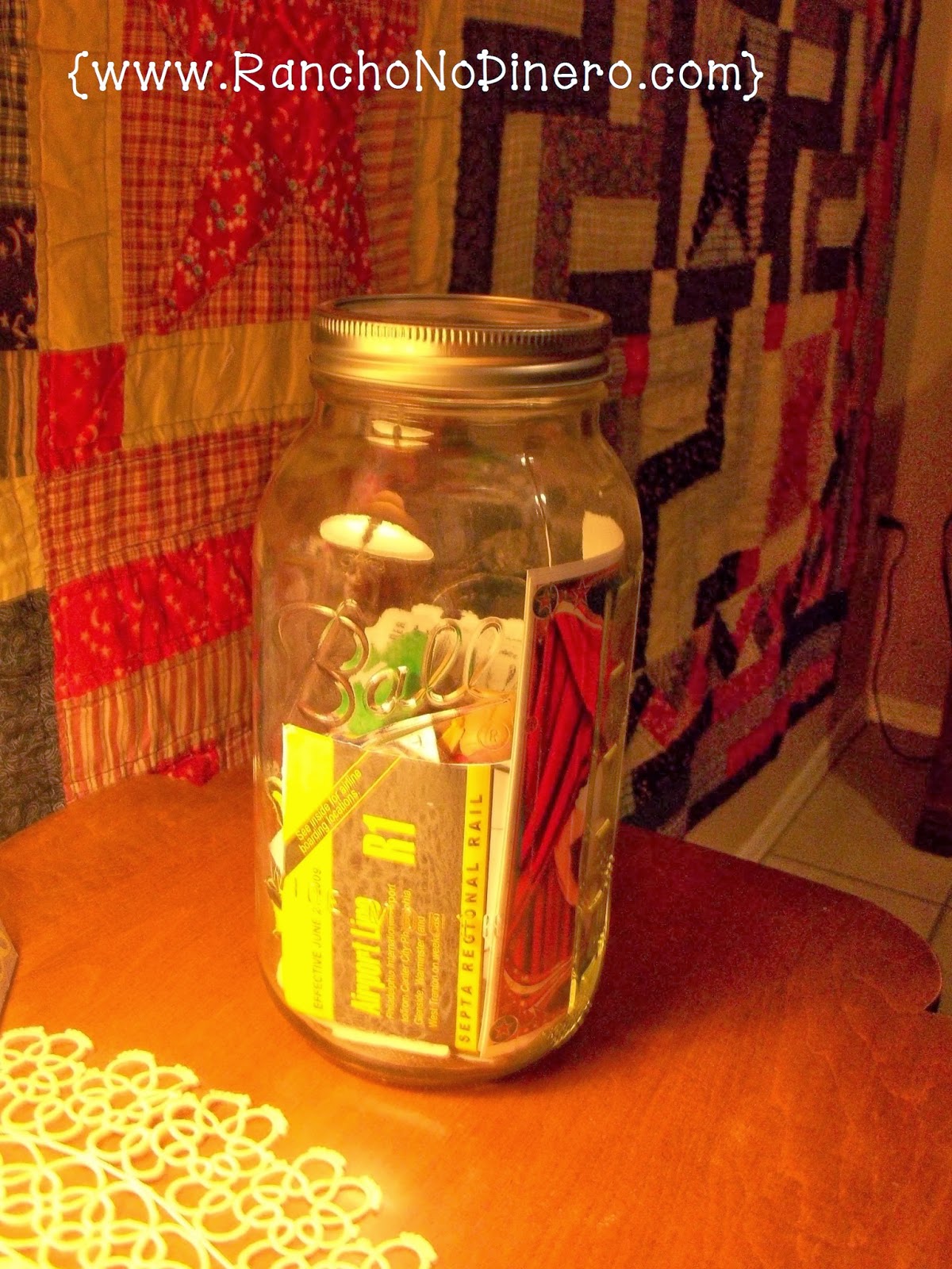 Tiny House Homestead: Mason Jar Monday - Easy Mason Jar Time Capsule ...