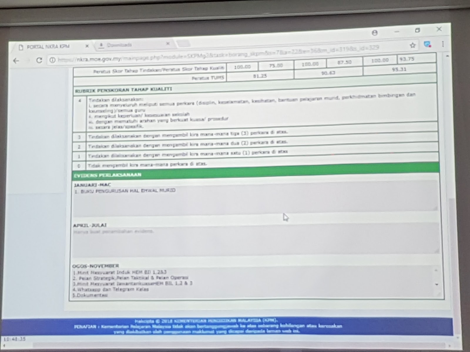 Lawatan Kerja: Sistem Fail skpmg2 Kaunseling dan HEM - GURU KAUNSELING ...