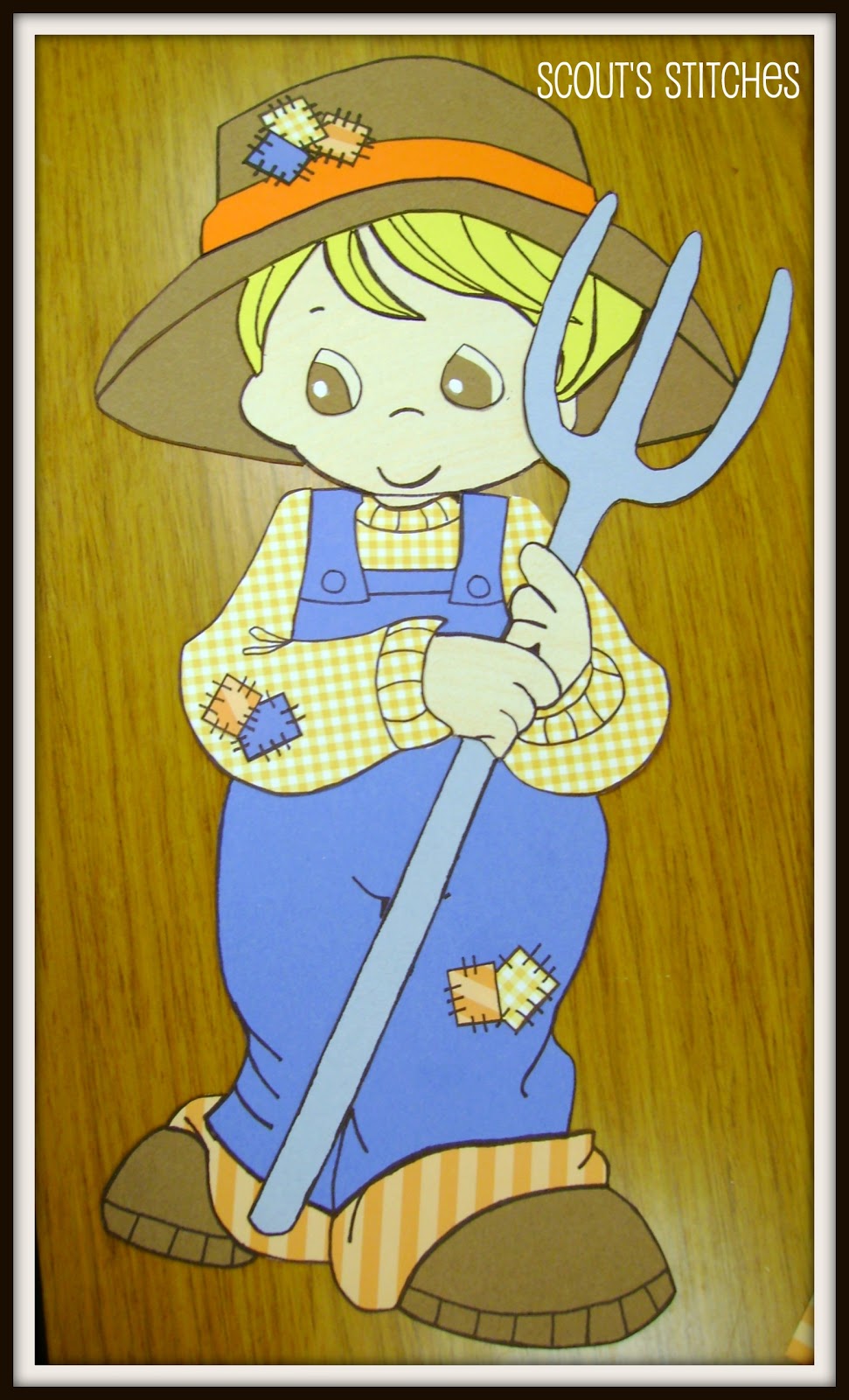 All The Joy: Seasonal Character Cut-outs Tutorial