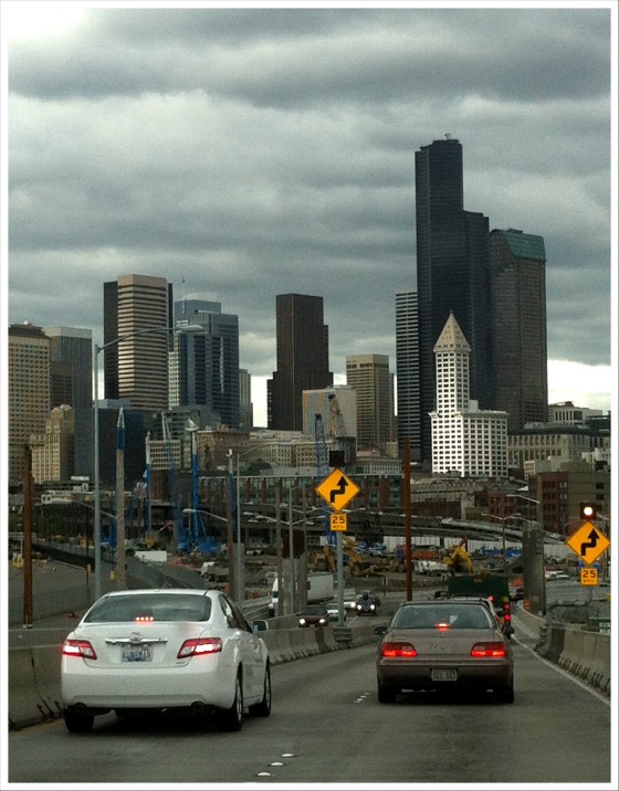 THE CITIZEN ROSEBUD: Picture Perfect: Seattle Skyline with Arrows