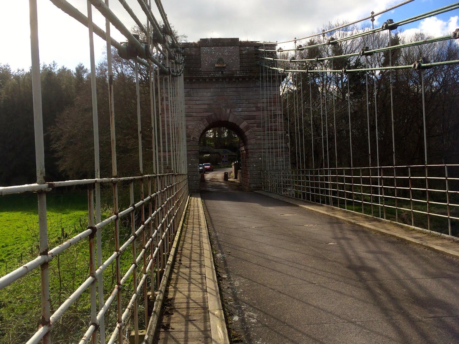 Days out in the Borders : Union Chain Bridge