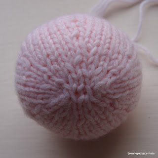 browneyedbabs knitting patterns: Knitting basic shapes - Sphere / Ball
