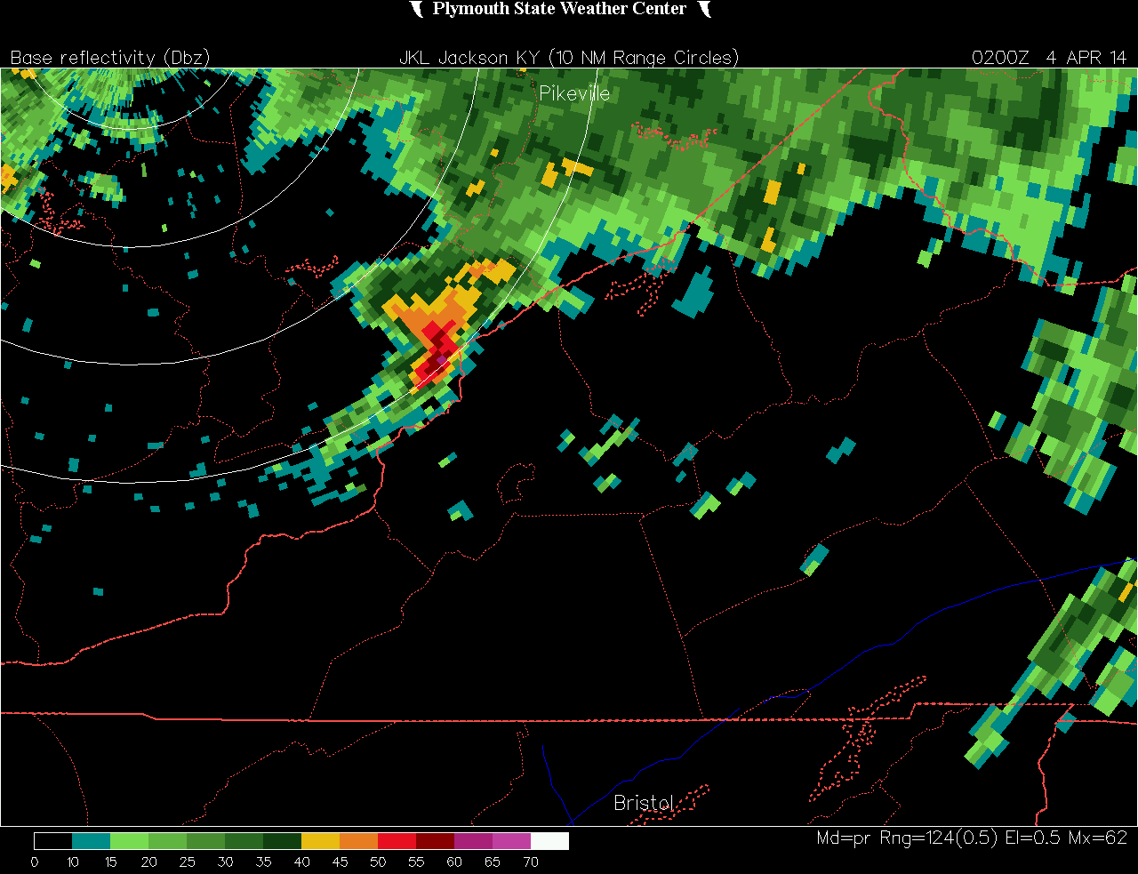 The High Knob Landform: April Showers & Spectacular Mountain Skies