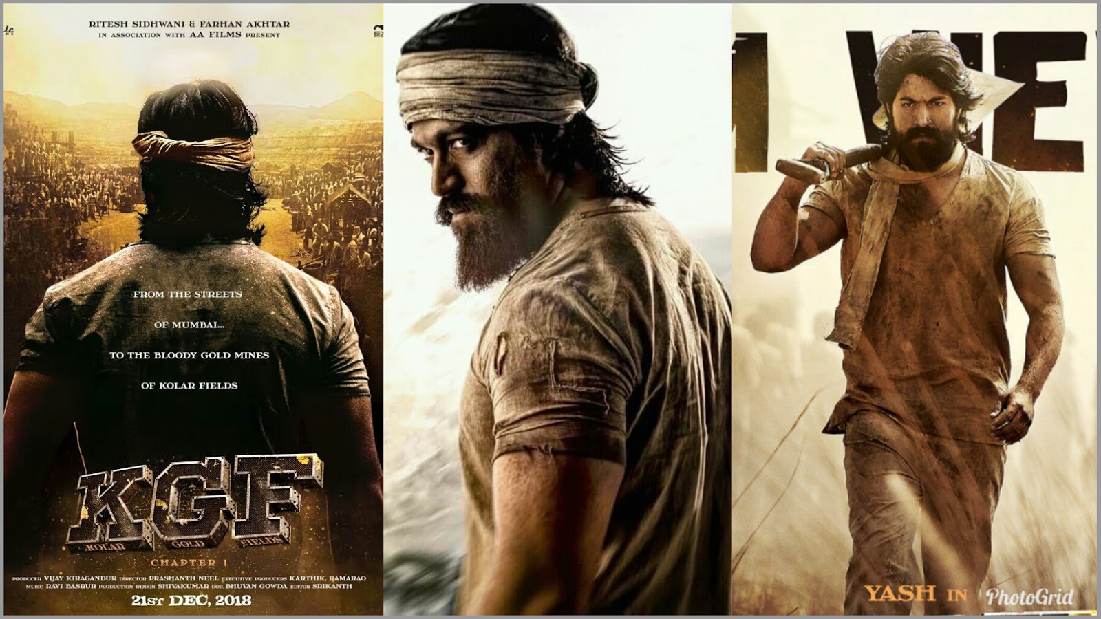 Yash KGF Movie Story, Budget, Release Date, Full Star Cast Crew ...