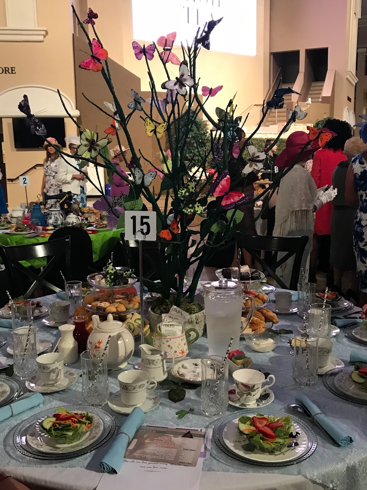 My First Ladies High Tea [The Color Wheel Gallery]