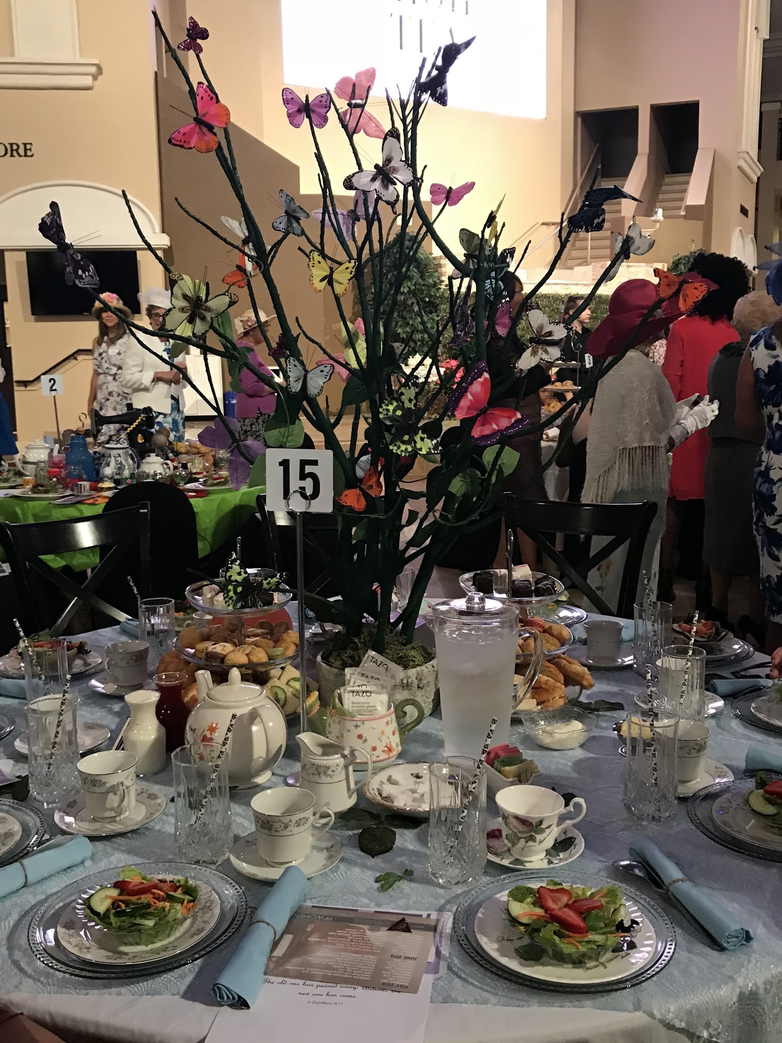 My First Ladies High Tea [The Color Wheel Gallery]