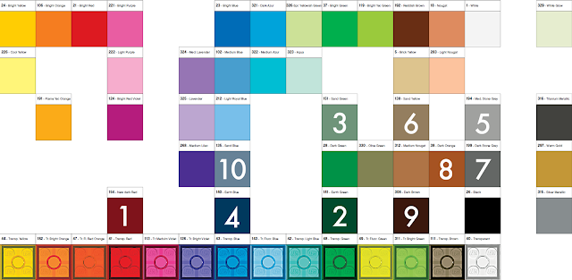 Top 10 LEGO® parts and colours | New Elementary, a LEGO® blog of parts