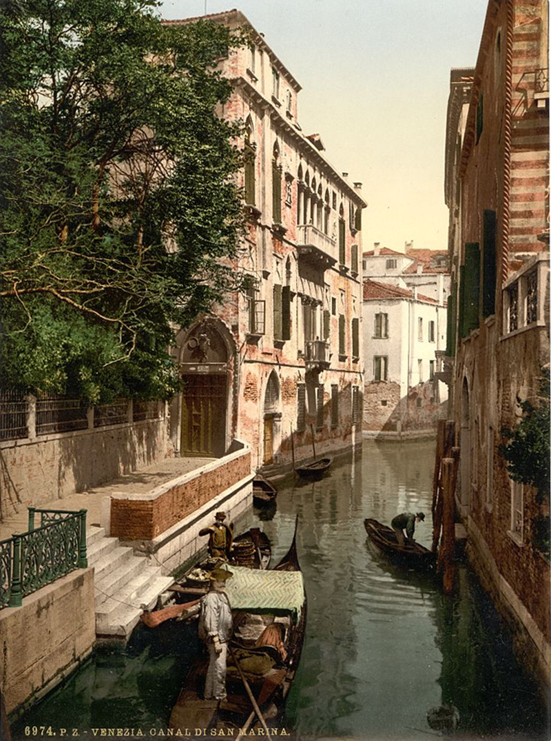 30 Stunning Color Pictures of Venice From the 1890s ~ Vintage Everyday