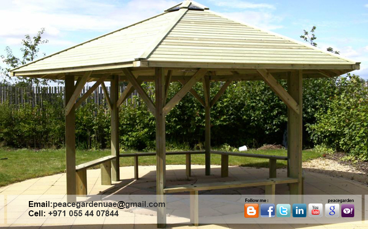 Outdoor Gazebo | Garden Gazebo | Wooden Gazebo | abu Dhabi | Gazebo ...
