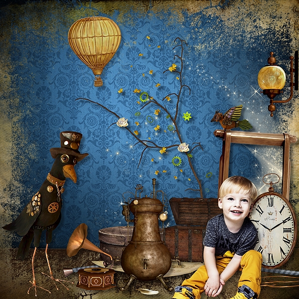 Bel Scrap: Kit, Steampunk + Freebie