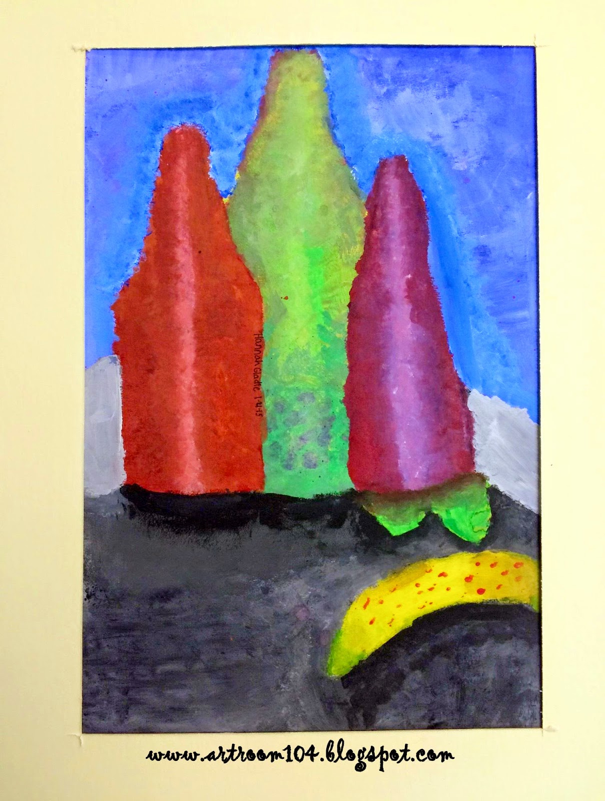 Art Room 104: Studio Art: Painting Unit, Tempera