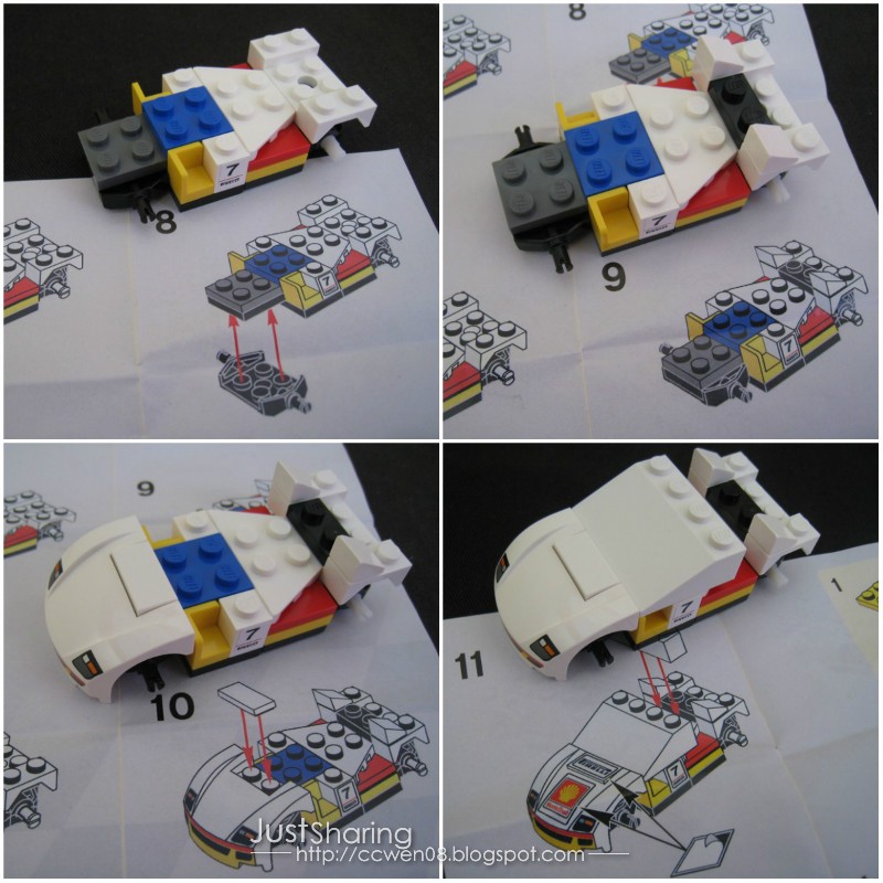 LEGO F40 Set 30192 Instructions