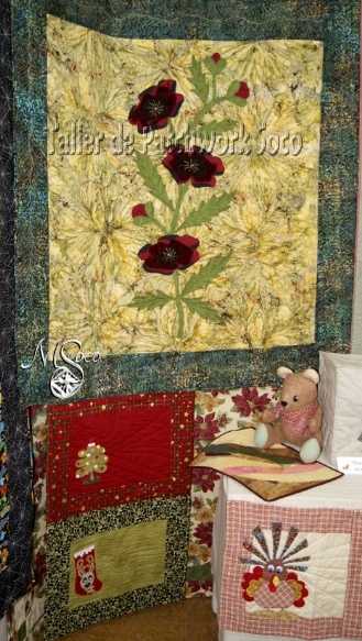 Patchwork Soco: Fotos V Exposición del Taller de Soco: Patchwork A MÁQUINA