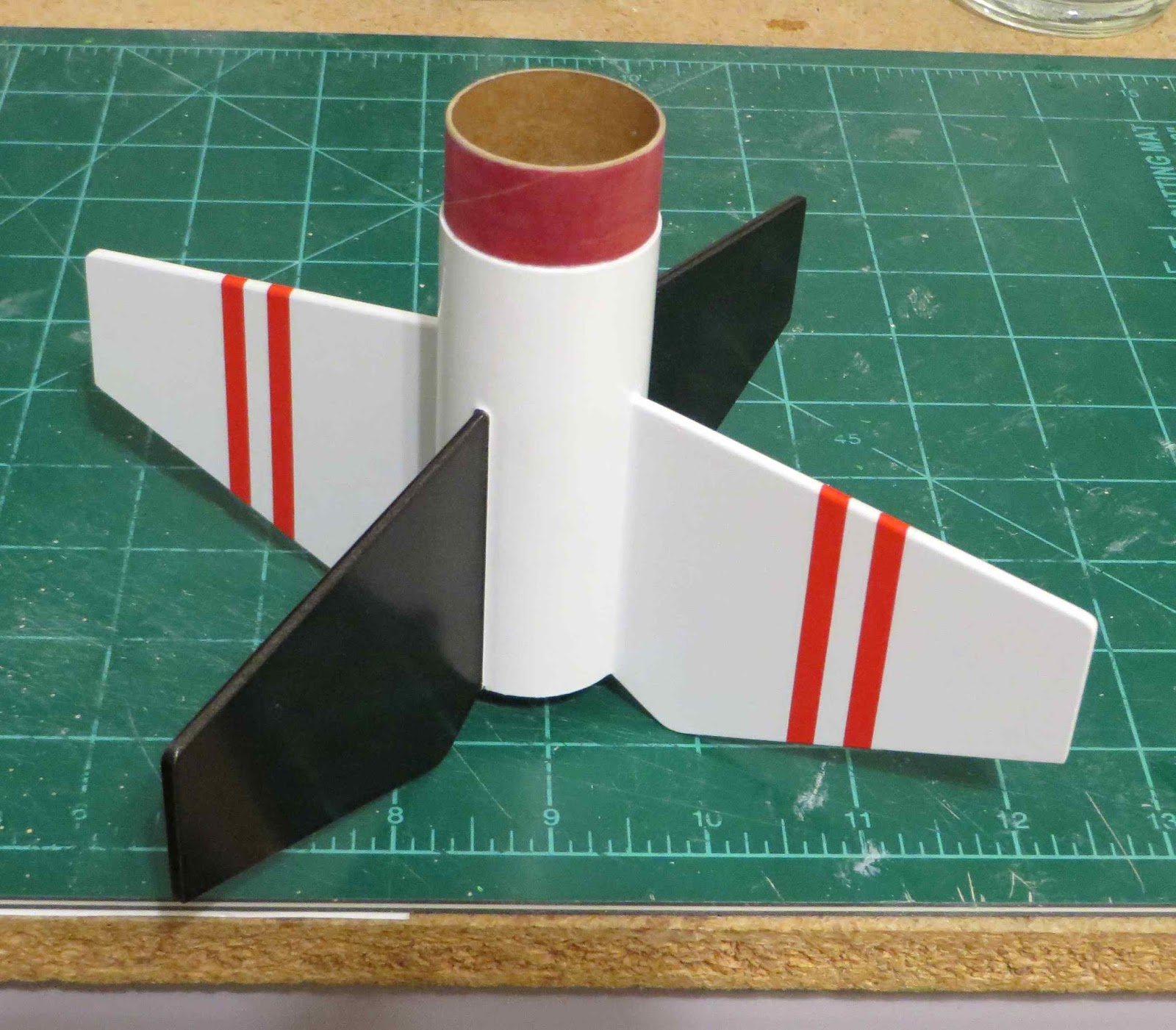 Model Rocket Building: Estes Long Tom #3016 Build, Part 16, Booster ...