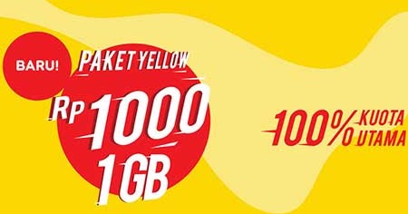 Detail Paket Data Internet Murah Indosat Ooredoo 1 GB Rp1.000 | IM3 Mentari
