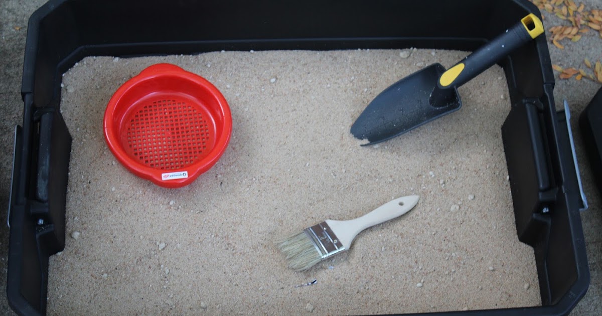 A View of the Web: Archaeological Dig - The Dig & Identification of ...