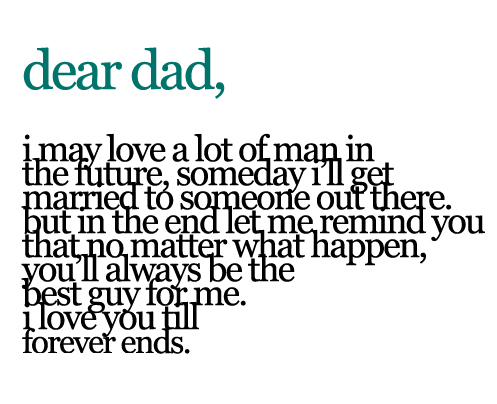 Dear Dad | Love Quotes And Covers