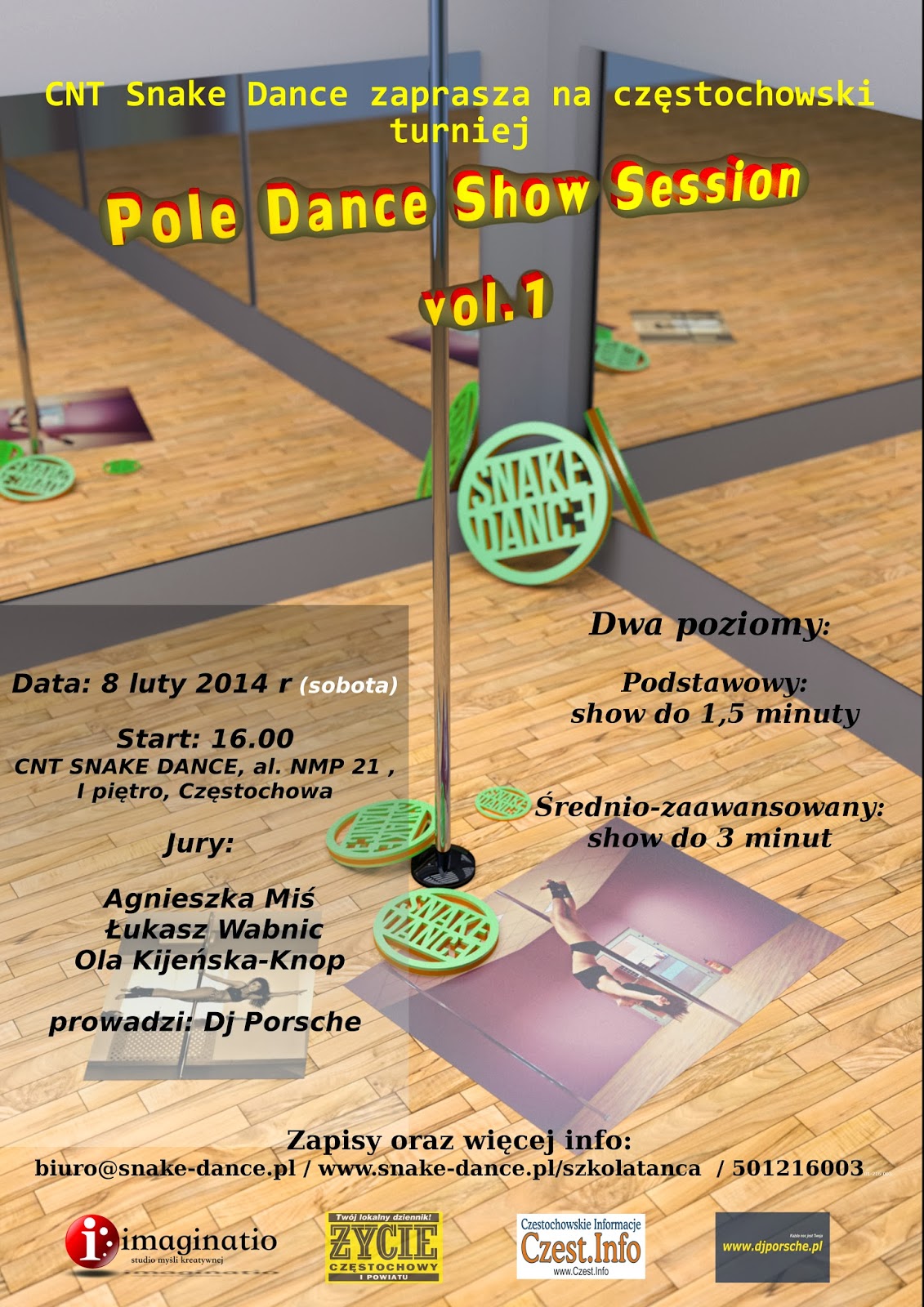 Pierwszy częstochowski turniej stylu Pole Dance | Częstochowskie ...