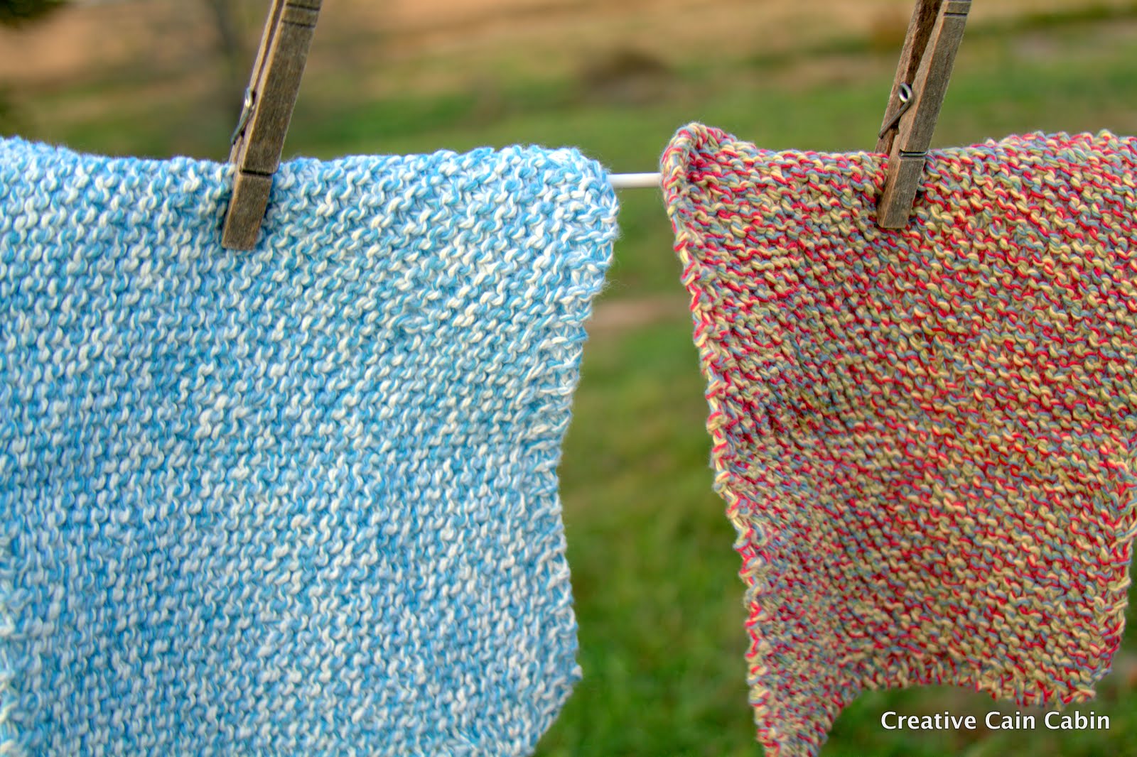Hand Made Dish Cloth - CREATIVE CAIN CABIN