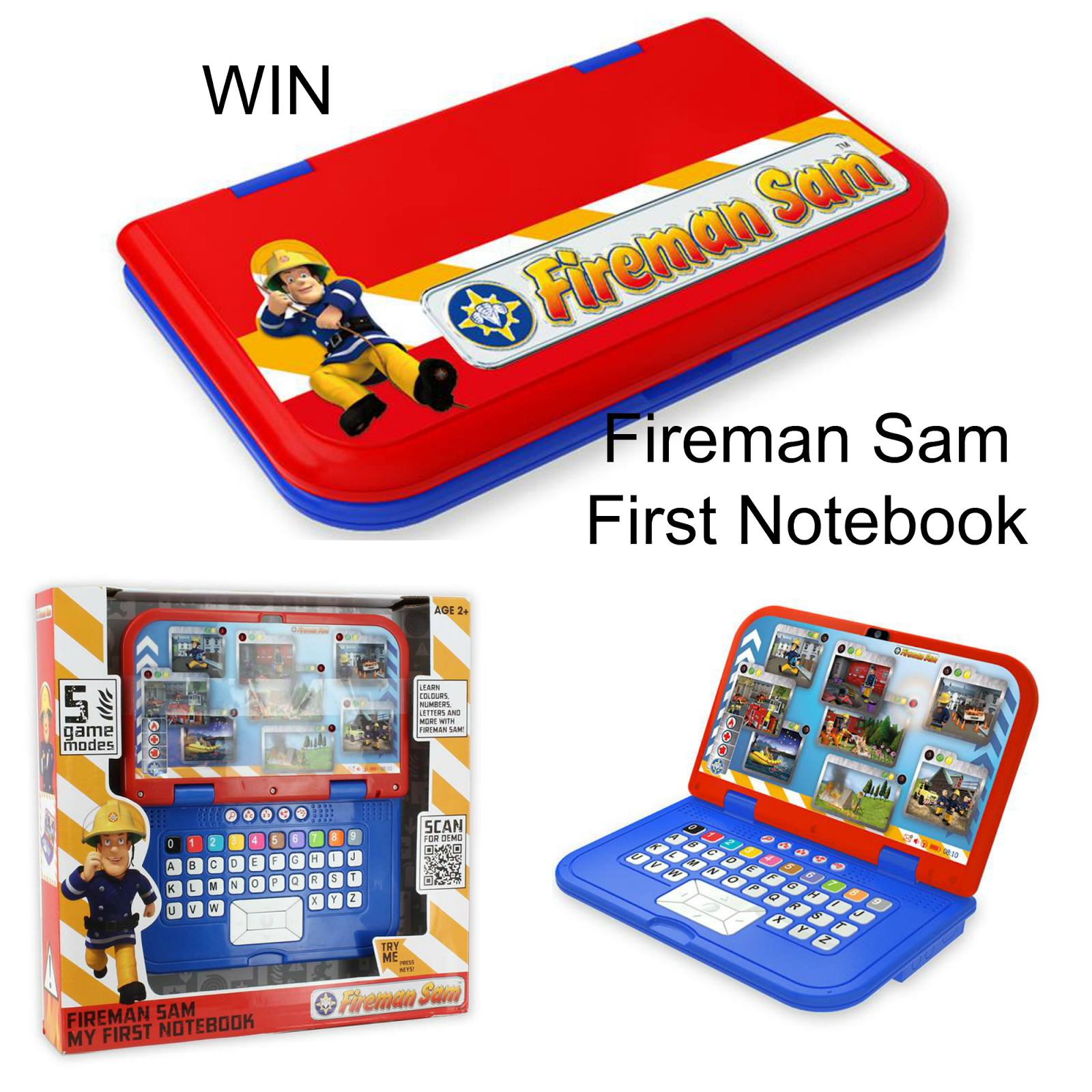 Giveaway: Win A Fireman Sam First Notebook #KDUKBlogger - Emmy's Mummy