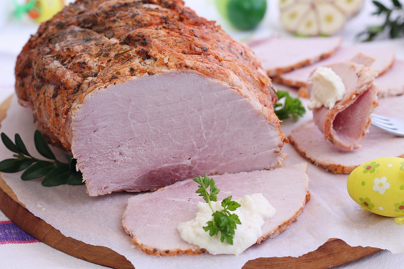 wesoła kuchnia: Szynka pieczona w rękawie