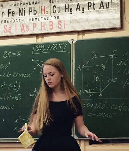 Hottest maths teacher in the world !! - FunnyClasses | News, Pictures ...