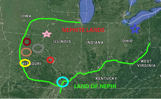 Book of Mormon Evidence: Alma Chapter 58 BOM Map