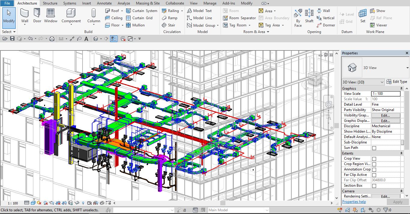 Download tài liệu thực hành Revit MEP - Tự học Revit MEP