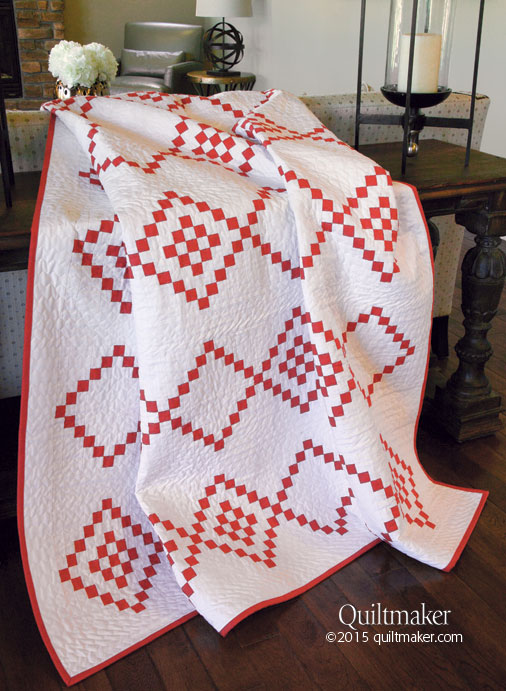 Red Patchwork Quilt