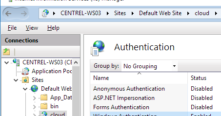 HTTP Error 401.2 - Unauthorized IIS You are not authorized to view this page due to invalid ...