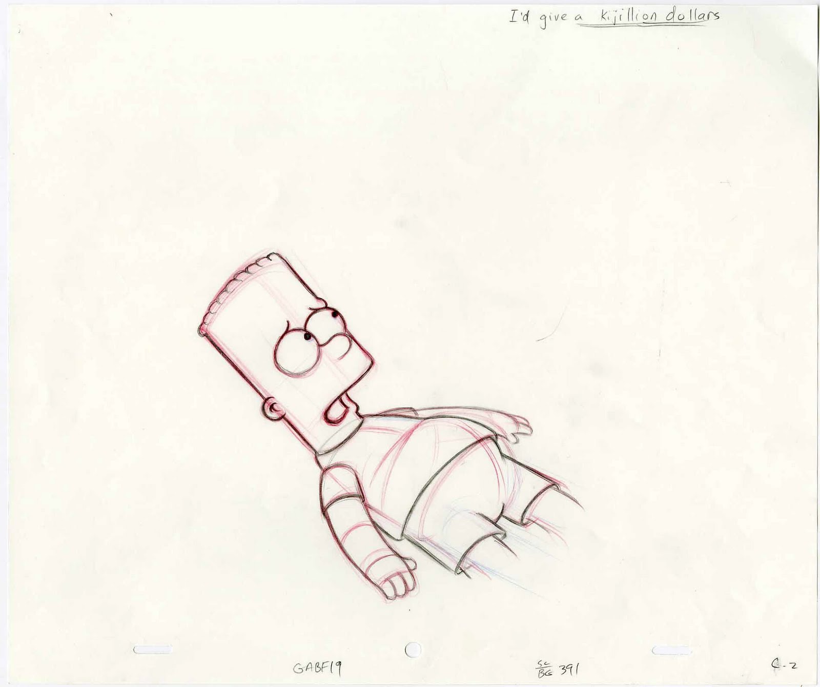 Living Lines Library: The Simpsons (TV Series 1989– ) - Production Drawings
