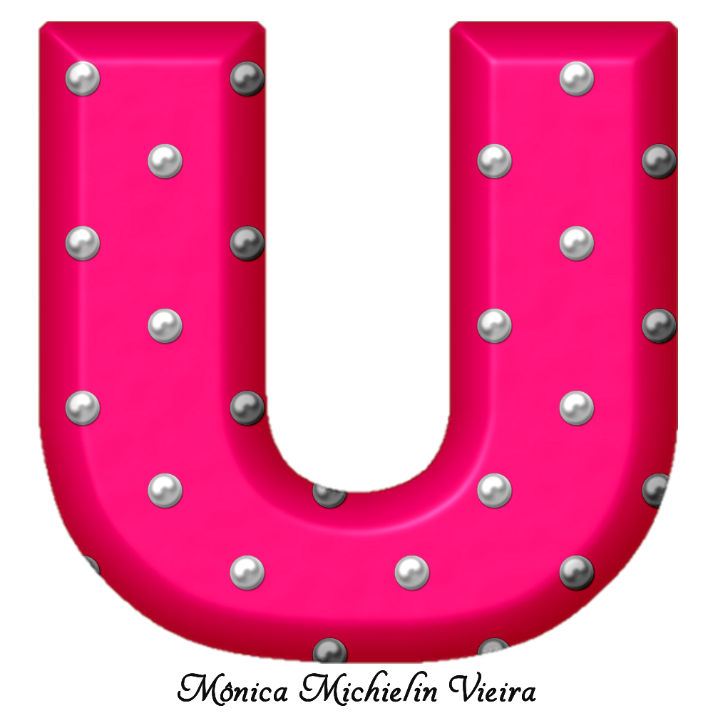 M. Michielin Alphabets: ALFABETO COR DE ROSA , PINK ALPHABET PEARLS , # ...