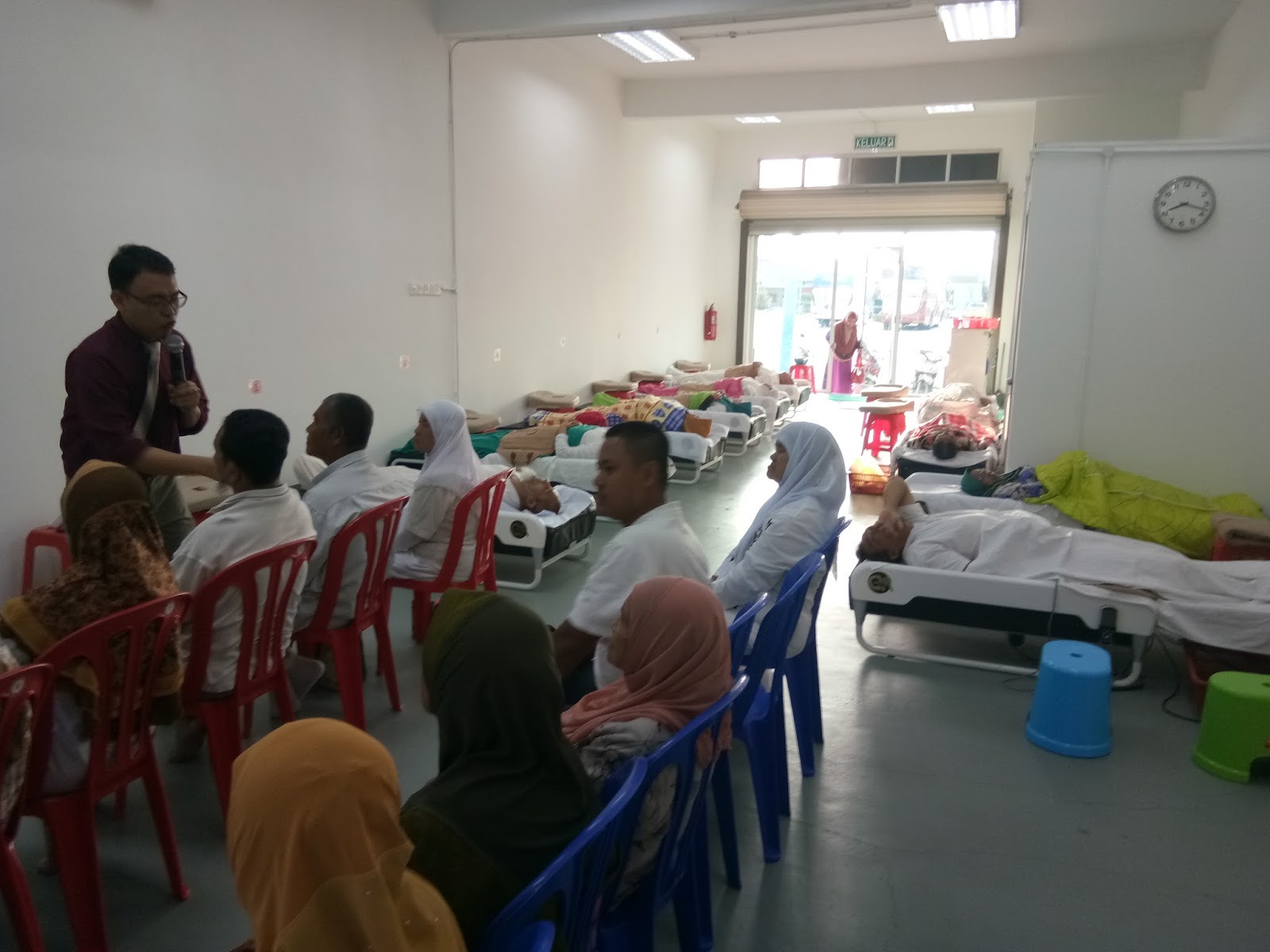 GAMBARAN DALAM PUSAT TERAPI GM