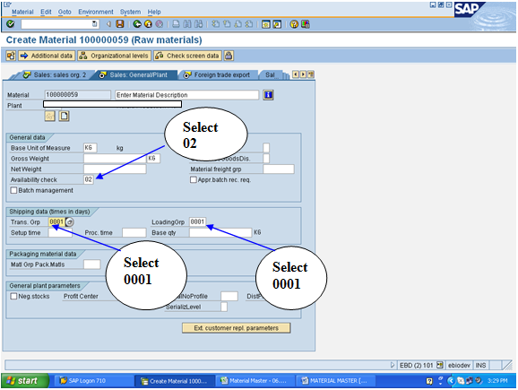 Free SAP Training Manuals: SAP User manual - Material Master