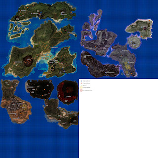 Entropia Universe: Cyrene TP and Mob Map at soft launch