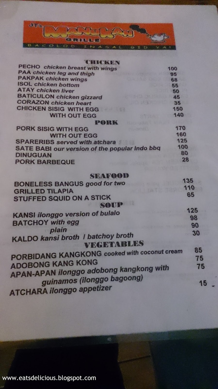 Joel Torre's JT's Manukan Grille: Inasal to Love | Eats Delicious!