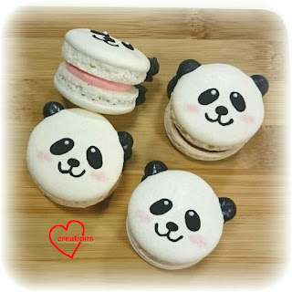 Loving Creations for You: Smiley Panda Assorted Macarons